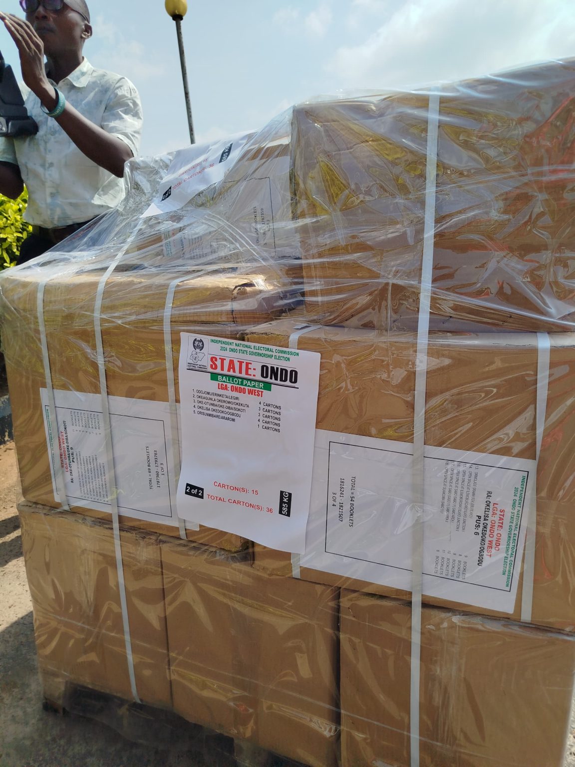 Ondo Election:INEC Kicks Off Distribution of Sensitive Materials – City ...